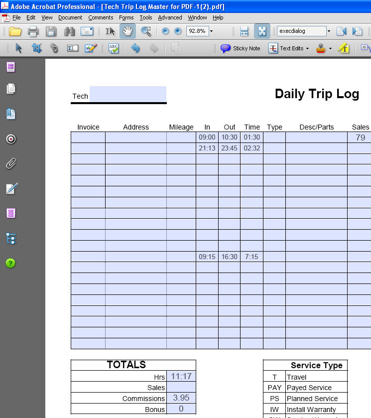 Acrobat Calculate Time Differences In A Worksheet Try67 Custom